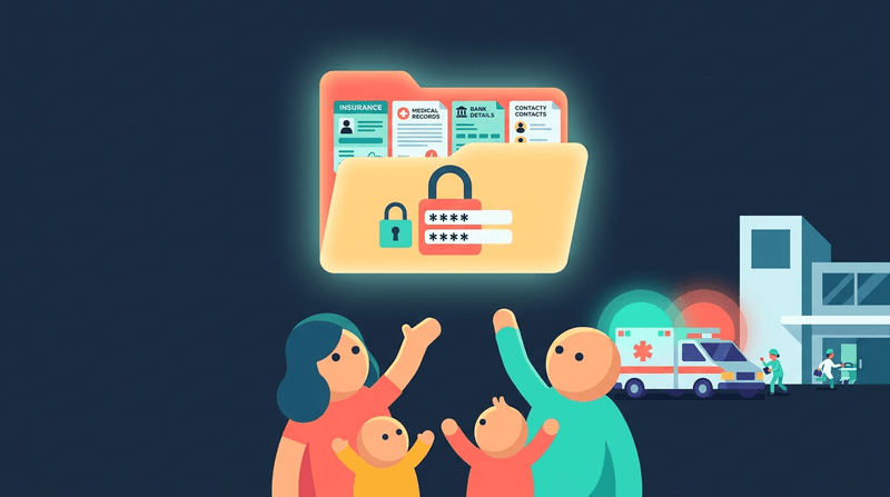 Cómo crear una carpeta de emergencia familiar digital en 2026 | LOCK ...
